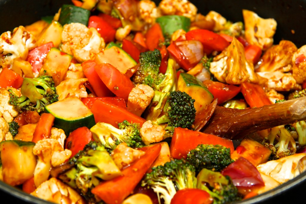 Grænmetislasagna með ostrusósu, engifer og kókos | Eldhússögur